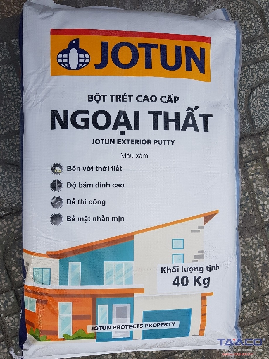 Bột trét tường loại nào tốt Jotun - Dulux - Maxilite - Nên chọn loại nào